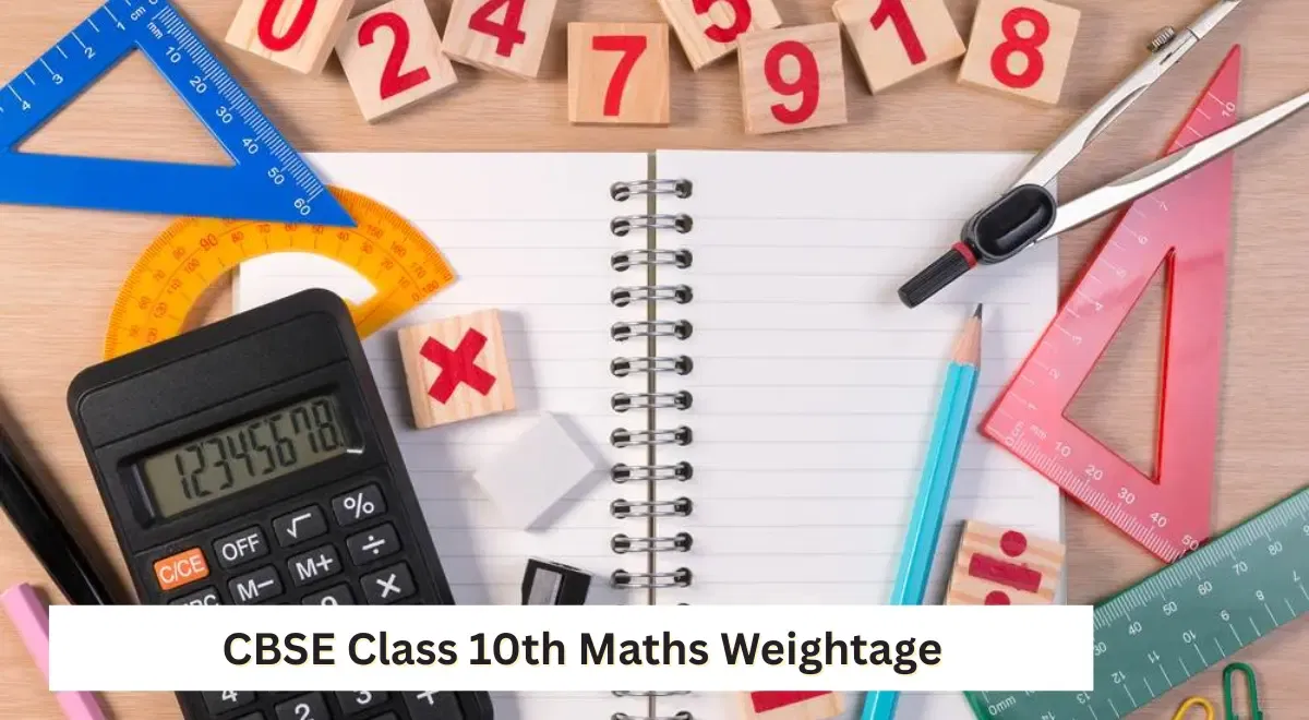 CBSE Class 10th Mathematics Weightage 2026 - Check chapter wise ...