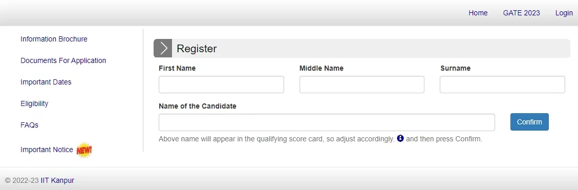 GATE 2024 Login: GOAPS, Registration @gate2024.iisc.ac.in