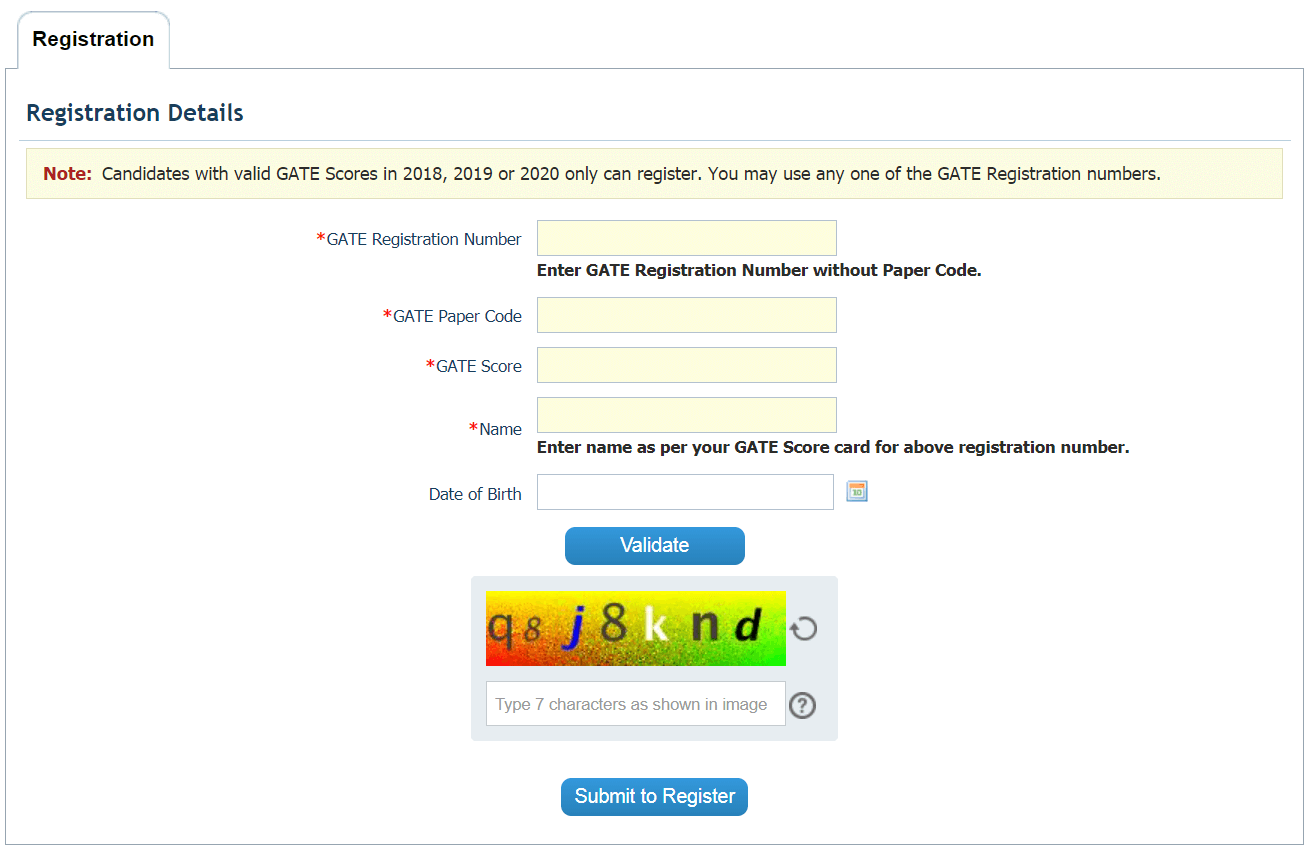 GATE COAP 2023: Registration Dates, Eligibility, Counselling